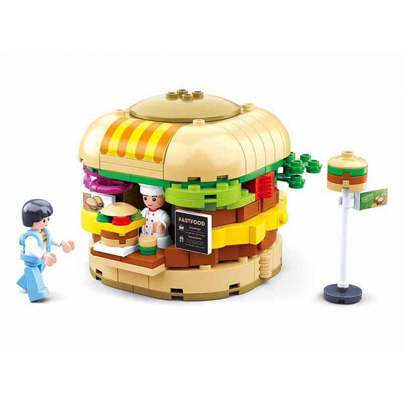 Sluban House - Hamburger House - Jeux enfants Tunisie