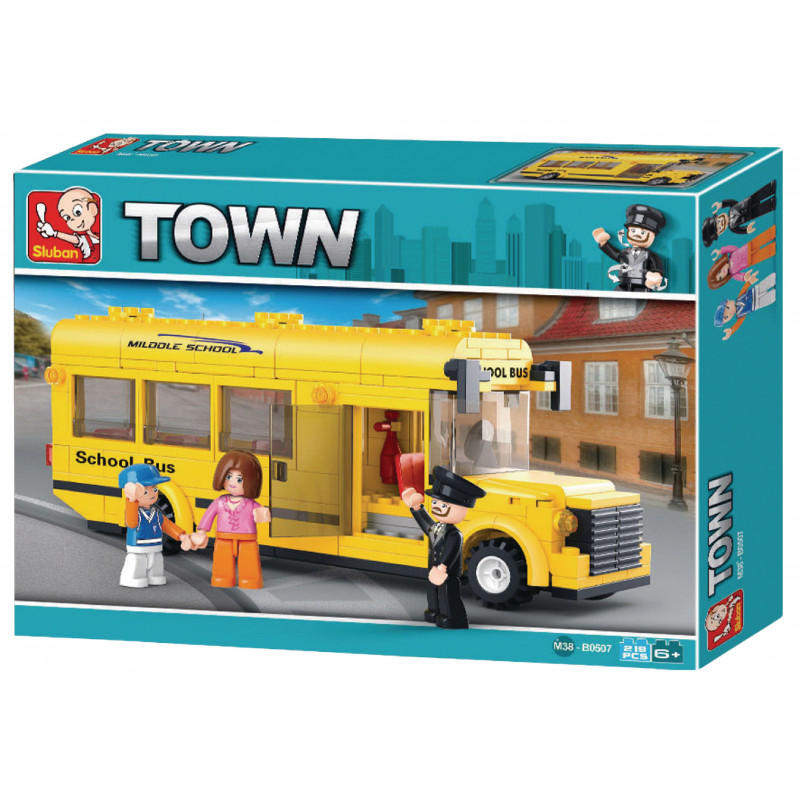 Town Sluban - School bus - Jeux enfants Tunisie