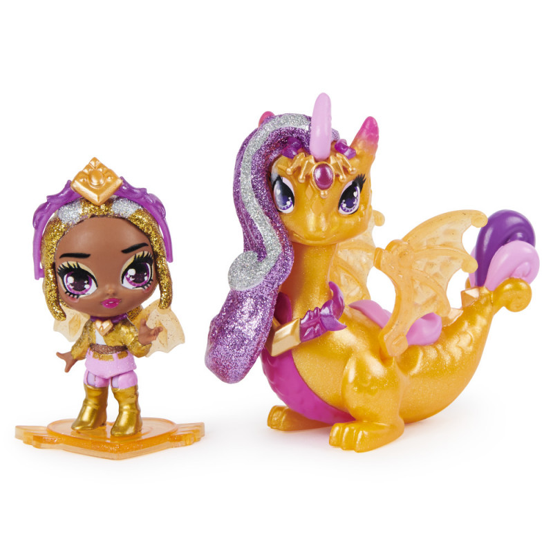 Hatchimals Pixie Riders Gold Shimmer Charlotte Draggle Draggle - Je...