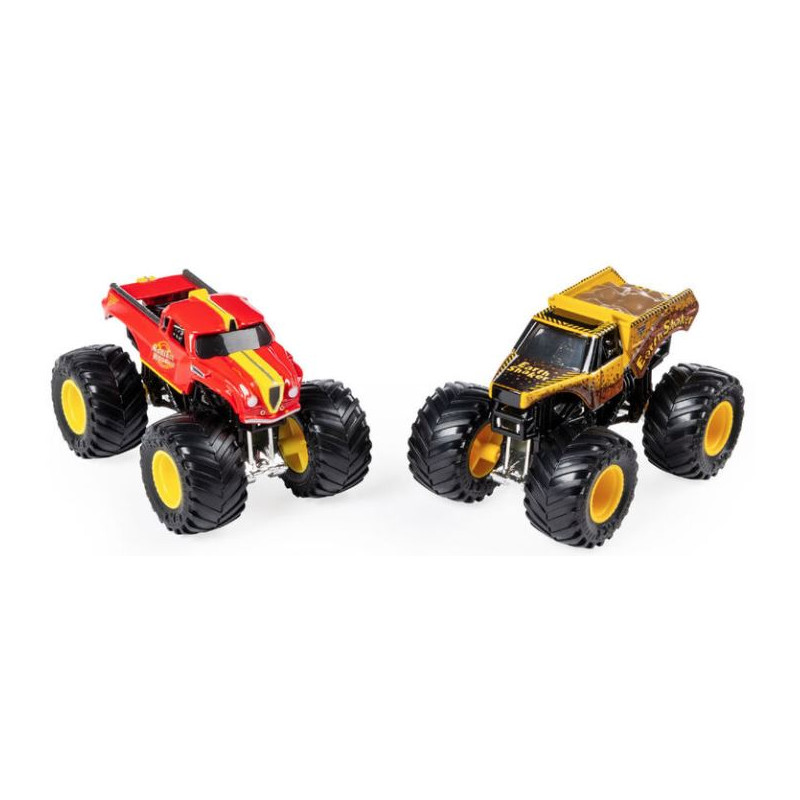 Monster Jam - 1:64 Monster Jam 2-Pack : Earth Shaker / Radical Resc...