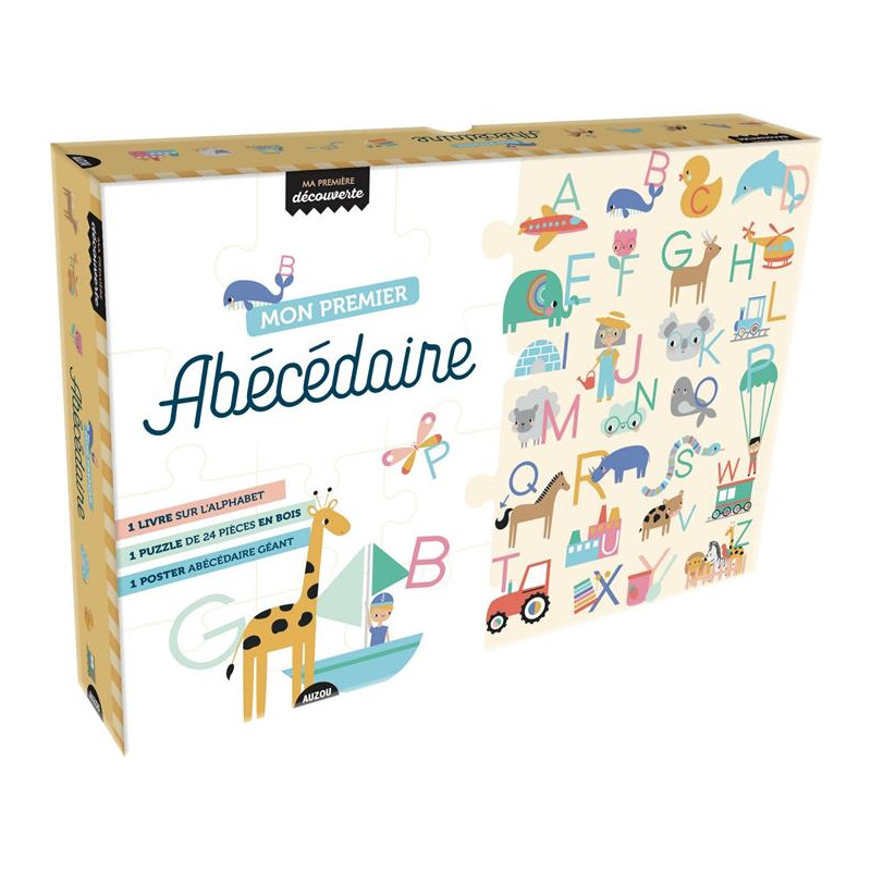 Coffret - MON COFFRET DÉCOUVERTE - MON PREMIER ABÉCÉDAIRE - Jeux en...