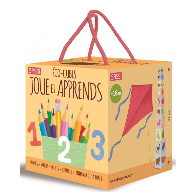 Éco-Cubes Joue et Apprends - Jeux enfants Tunisie