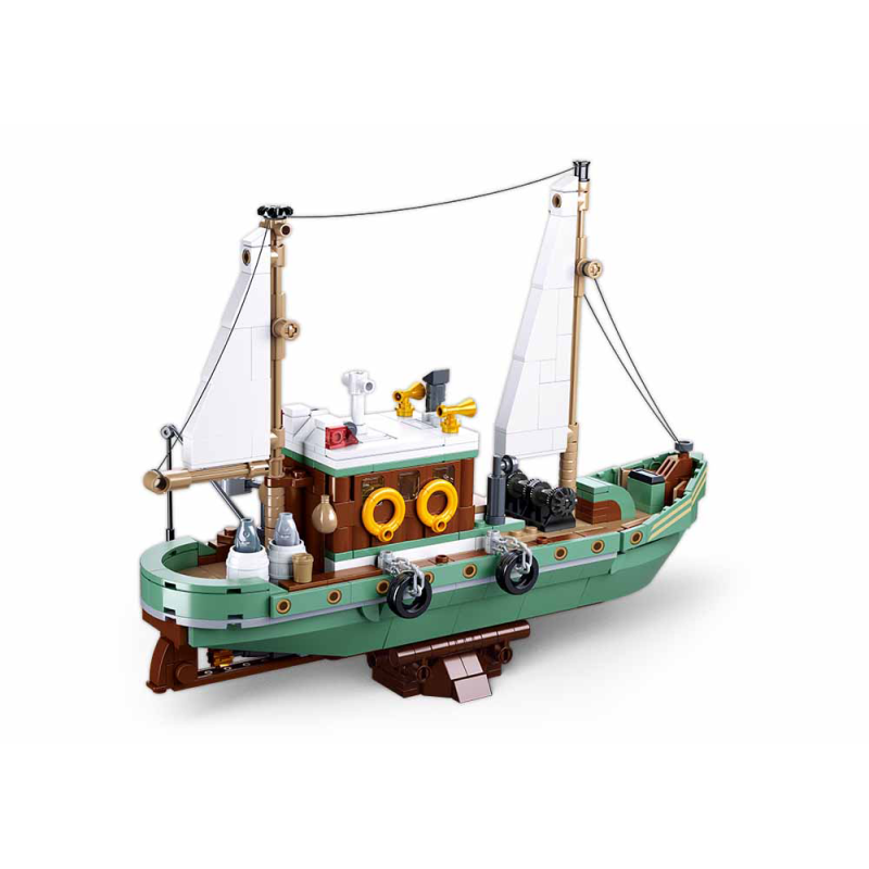 Model Bricks - Fishing-boat - Jeux enfants Tunisie