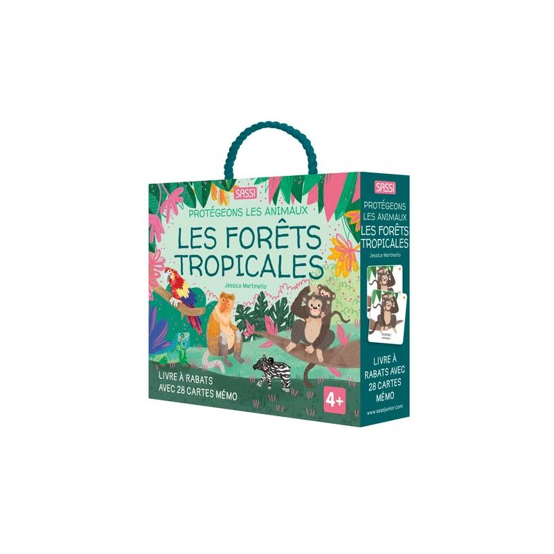 PROTEGEONS LES ANIMAUX : LES FORETS TROPICALES - Jeux enfants Tunisie