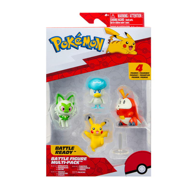 Pokémon PKW - Battle Figure First Partner Pokémon Set - Generation ...