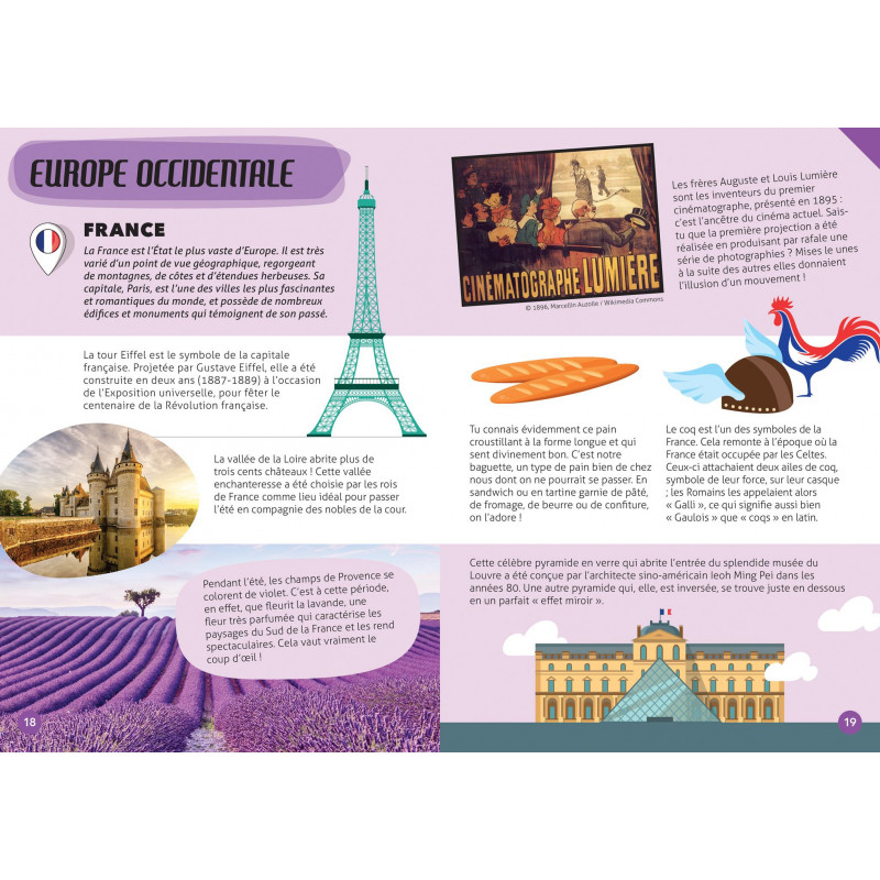 Voyage, Découvre, Explore - L'Europe - Jeux enfants Tunisie